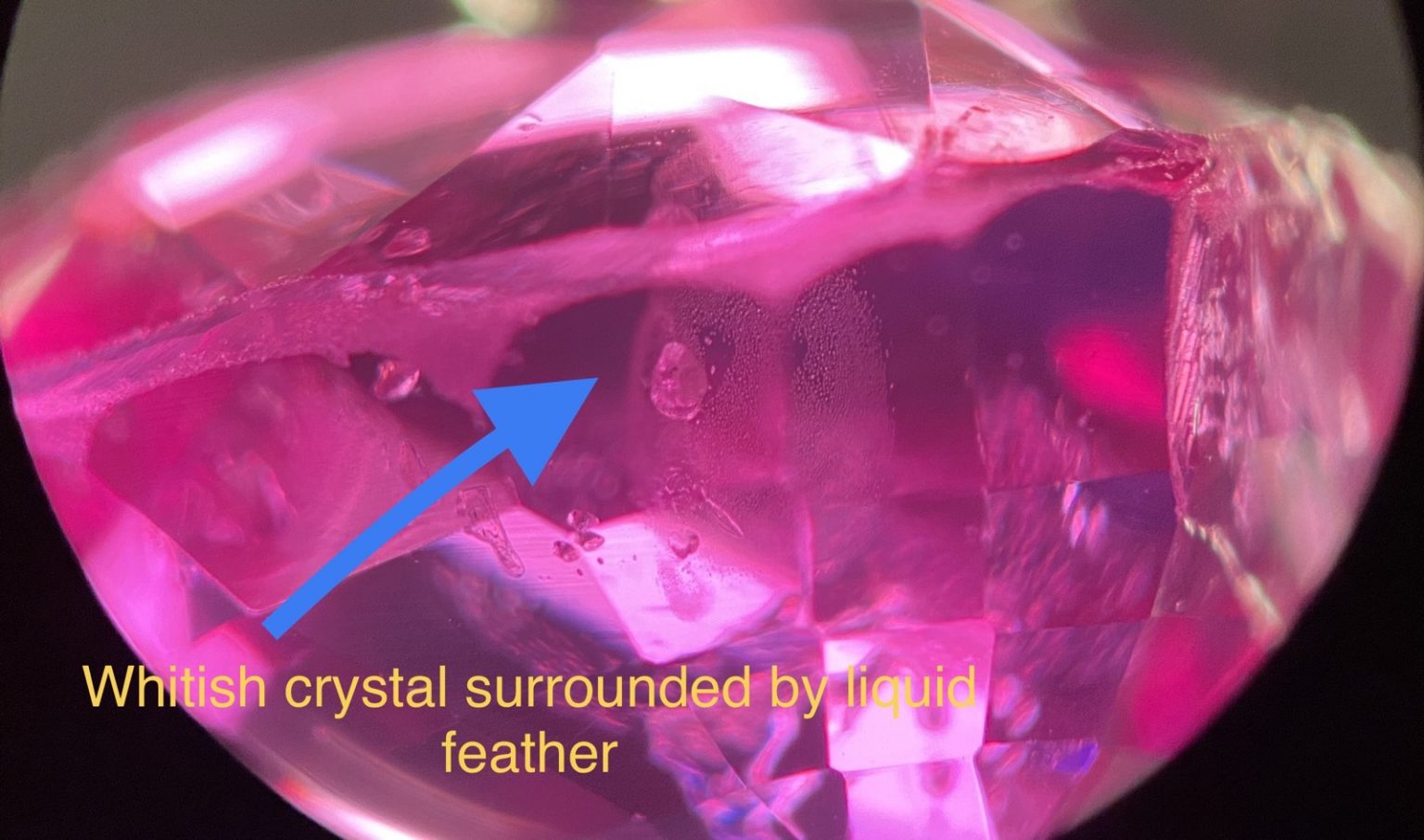 Natural inclusion look like heated inclusion | AGGL